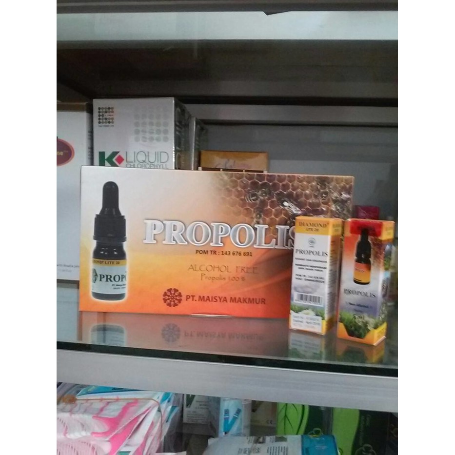 Jual Propolis Diamond Lite 20 Original per botol ( kemasan baru ...