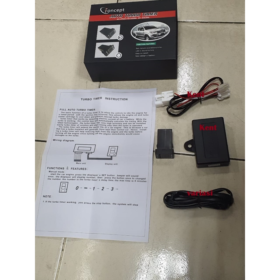 Jual Auto Turbo Timer mobil all new fortuner i-concept | Shopee Indonesia
