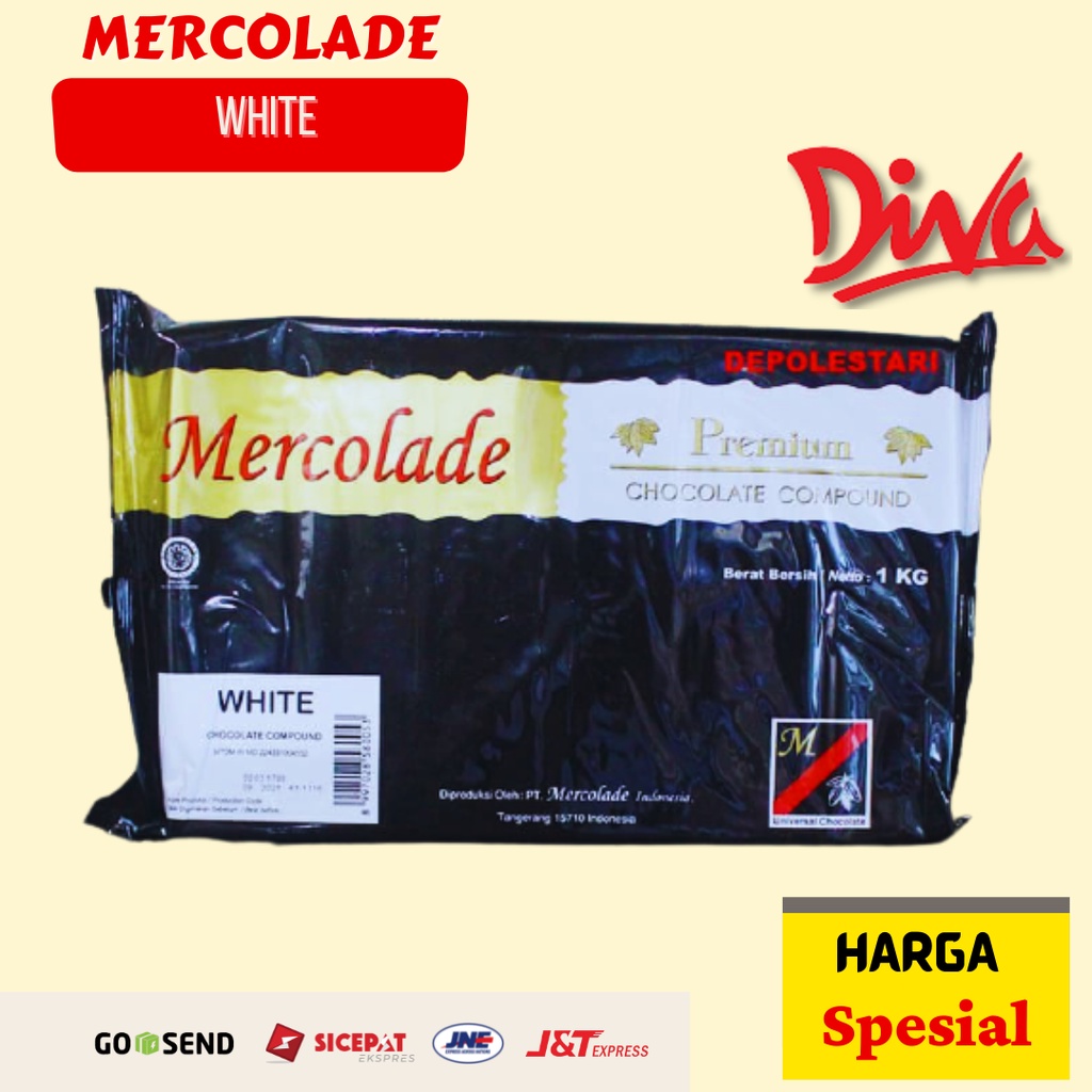 Jual [ 1 kg ] Mercolade Compund White | Shopee Indonesia