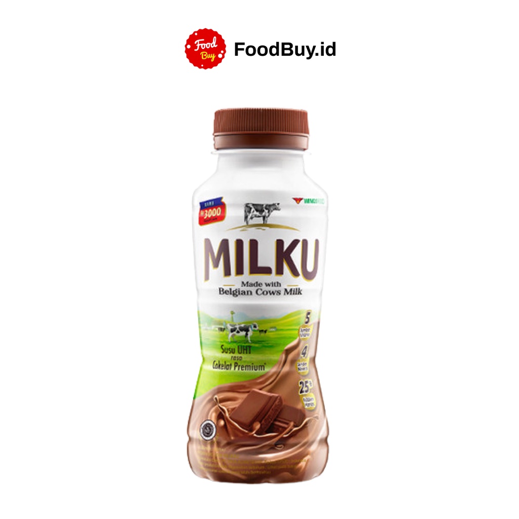 Jual Wings Food Milku Susu UHT 200 ml | Shopee Indonesia
