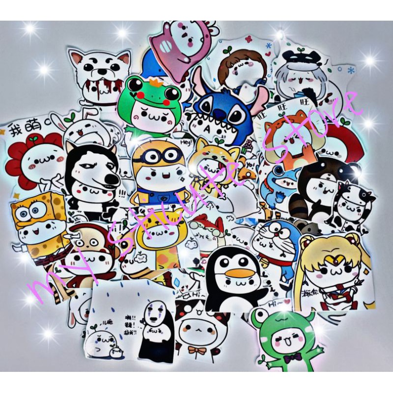 Jual (20pcs)Sticker Lucu Imut Stiker lucu Sticker Cute pack cute ...