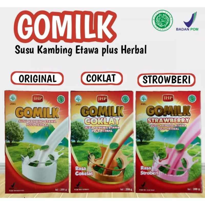 Jual GOMILK, SUSU GOMILK, gomilk susu gomilk SUSU KAMBING ETAWA BUBUK ...