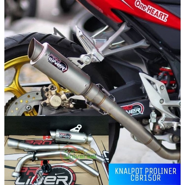Jual knalpot cbr 150r KNALPOT PROLINER CBR 150R TR-1R SHORT ALL NEW CBR ...