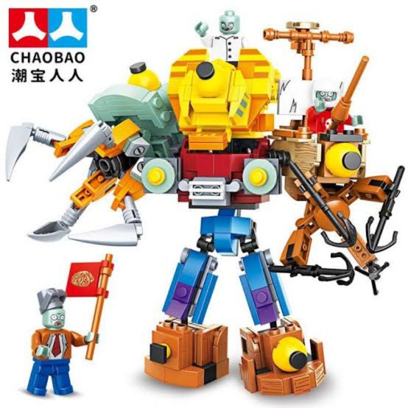 Jual Bricks Zombies War 6 in 1 Robot Zombie Horde Monster Mainan ...