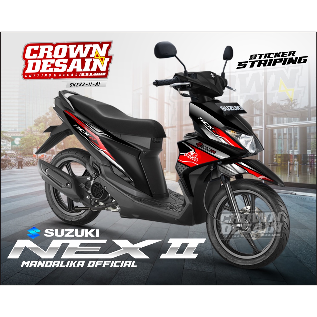 Jual STRIPING SEMIFULL NEX II NEX2/DESAIN STIKER MOTOR/CUSTOM DESAIN ...