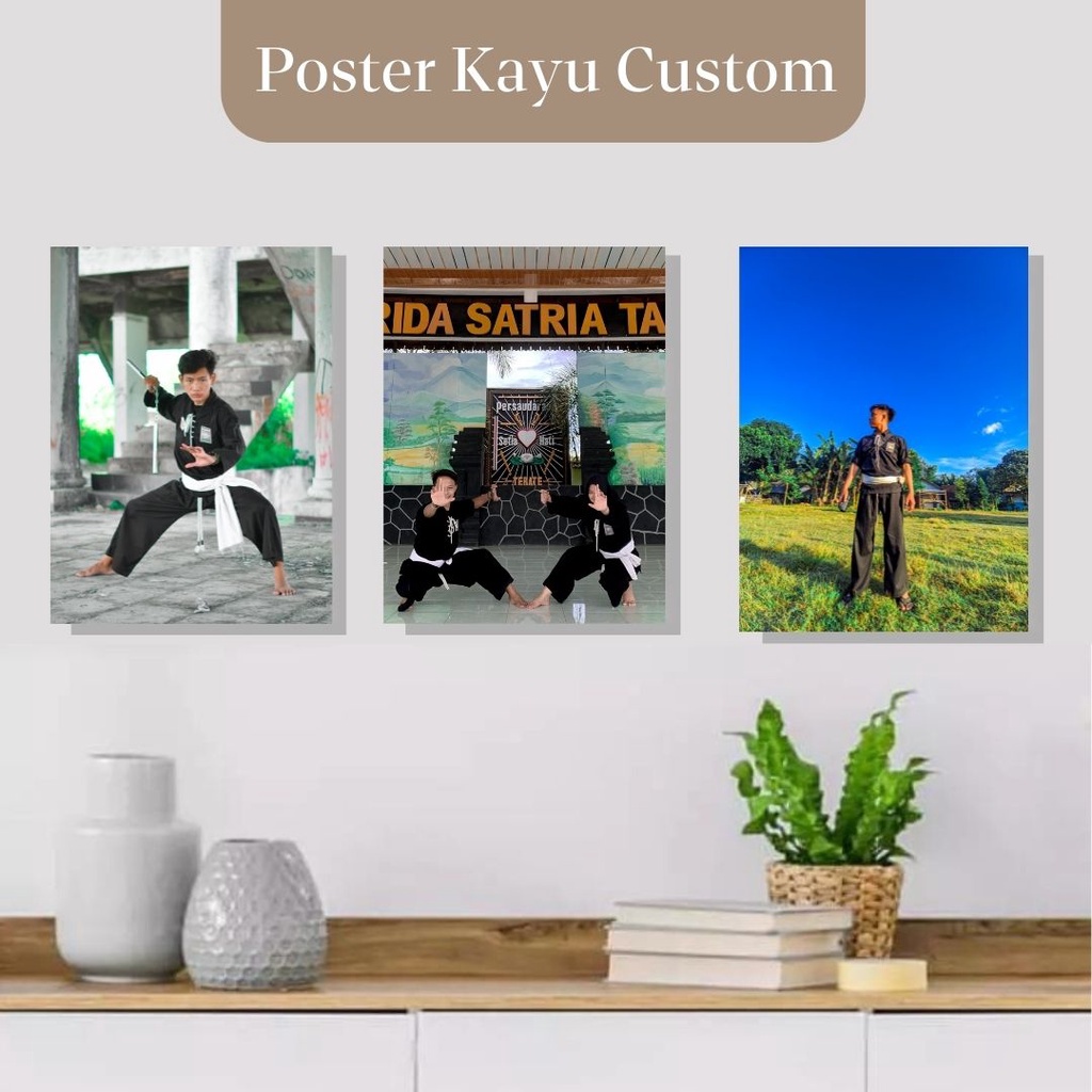 Jual POSTER CUSTOM DESAIN SENDIRI BEBAS - BAHAN KAYU | Design Poster ...
