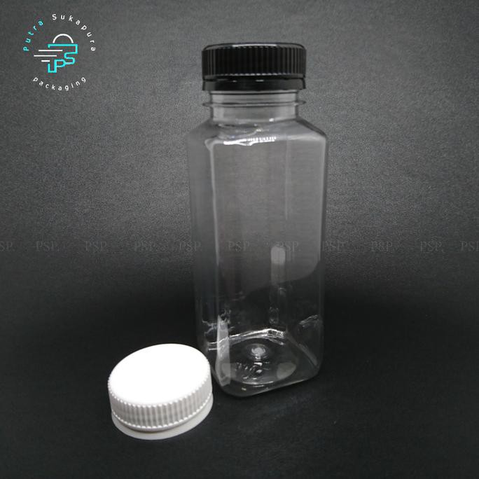 Jual BOTOL KALE KOTAK 250ML 250 ML BOTOL JUICE KICK TEBAL | Shopee ...