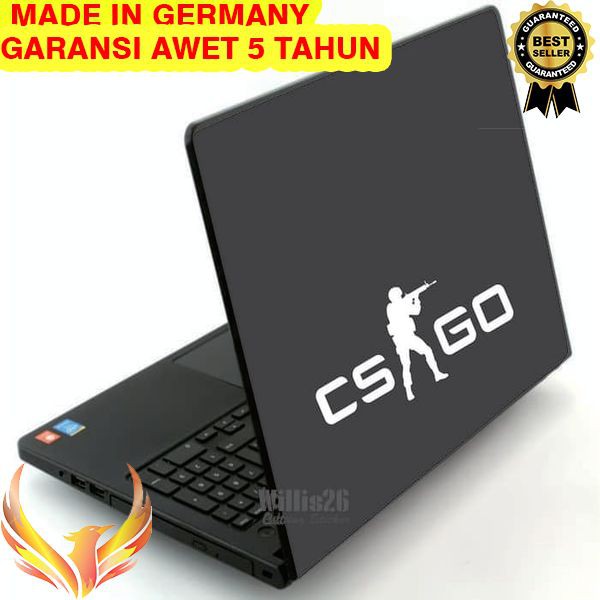 Jual TERMURAH Stiker Decal Laptop Sticker CS GO Gamer cutting stiker 01 ...