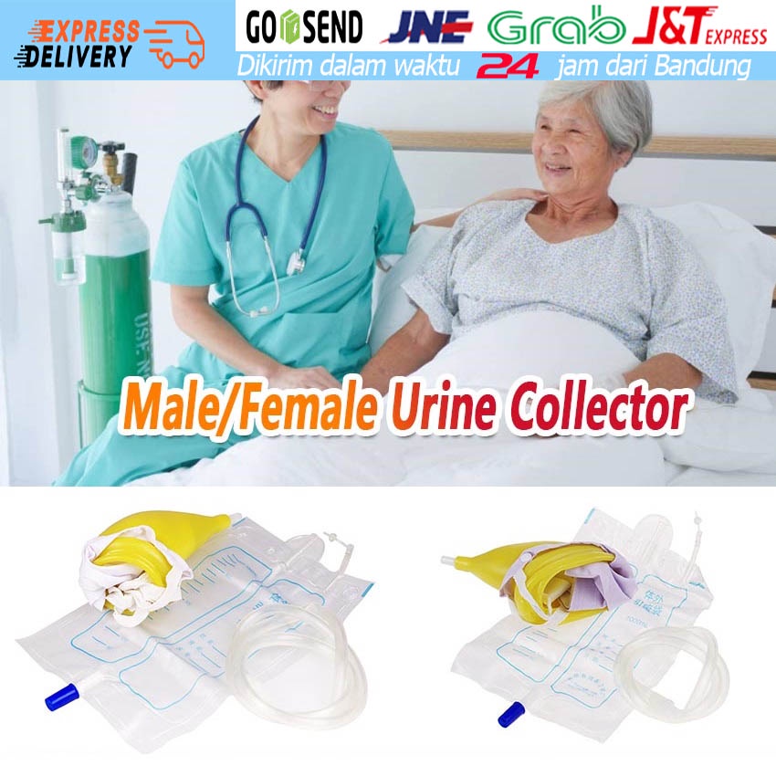 Jual Urinal Bag Pee Holder Alat Bantu Kencing Dengan Urinal Bag Untuk ...