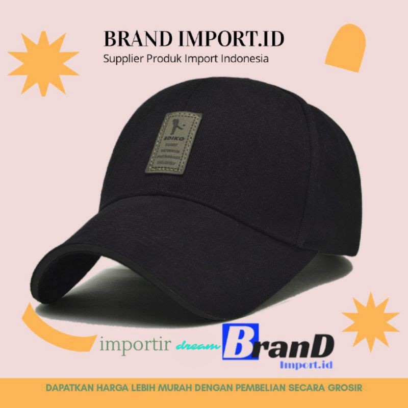 Jual (100% ORIGINAL) EDIKO Topi Baseball Golf Logo Ediko Sport Fashion ...