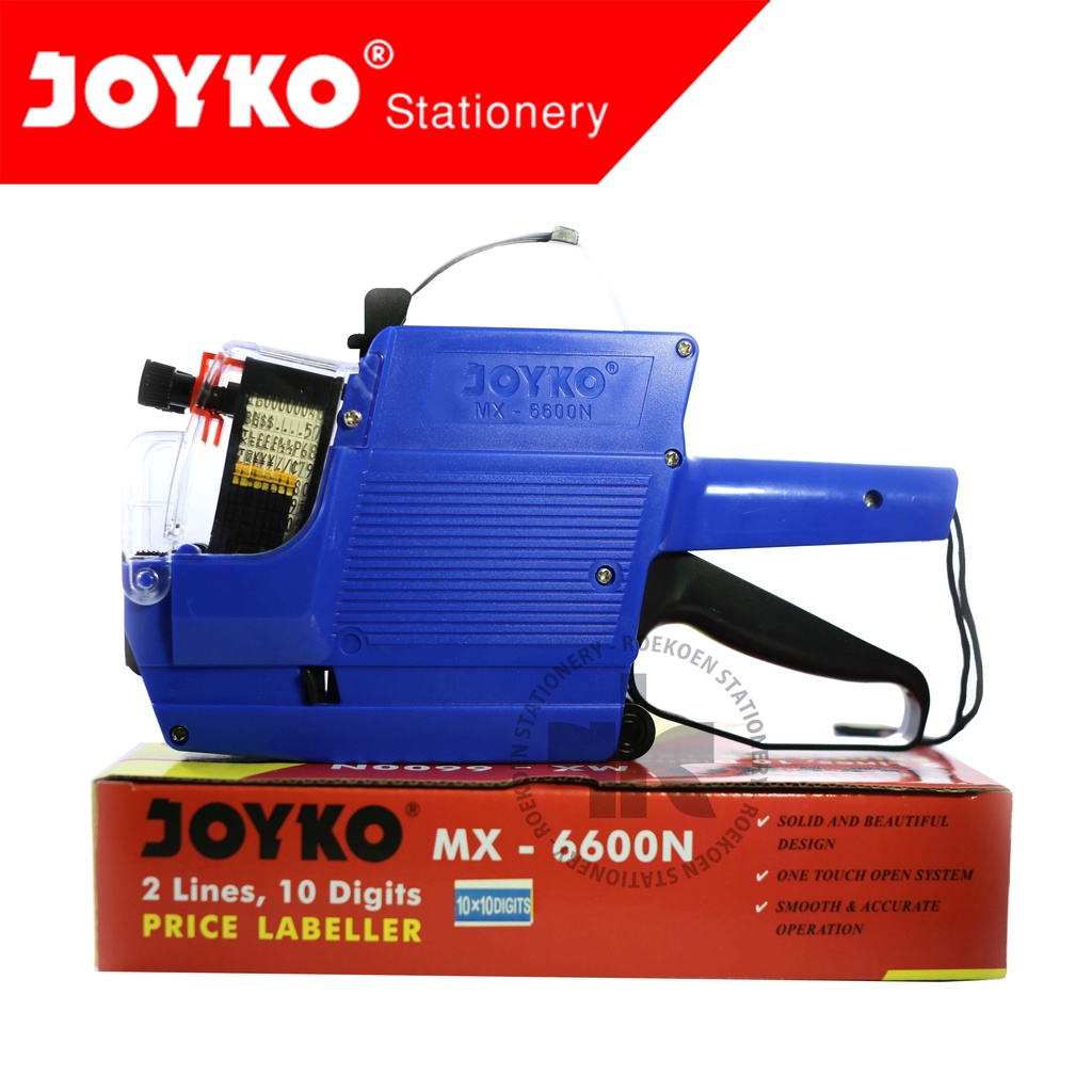 Jual Joyko Price Labeller 2 Line 10 Digits MX-6600N (Angka Angka ...