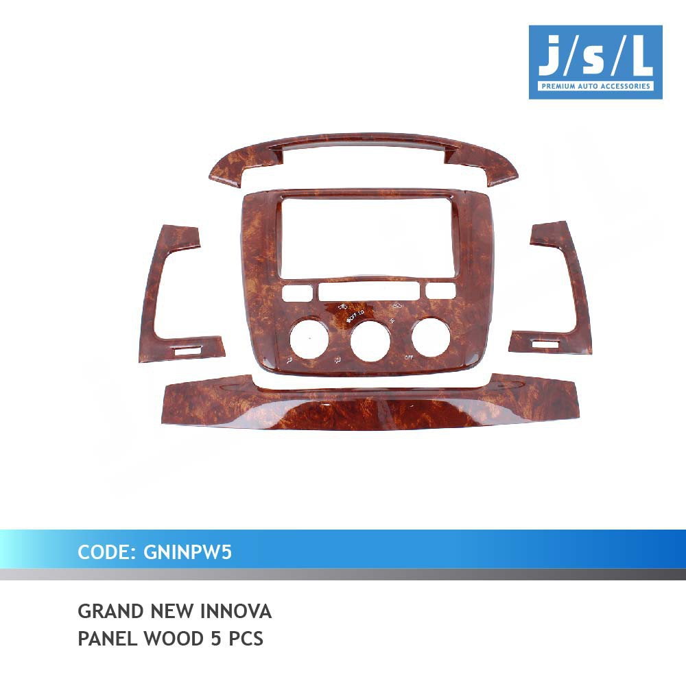 Jual Panel wood Dashboard 5pc Toyota Grand New Innova 2011-2015 ...