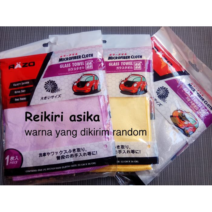 Jual Razo Microfiber Cloth Glass Towel || Lap Microfiber || Lap Kaca ...
