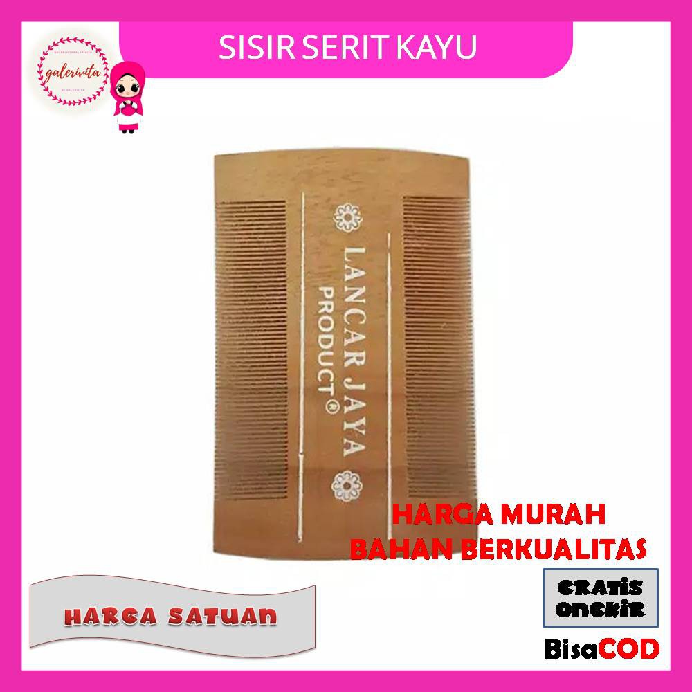Jual Sisir Serit Kayu / Sisir Serit Kutu Ketombe / Serit Kutu Kayu ...