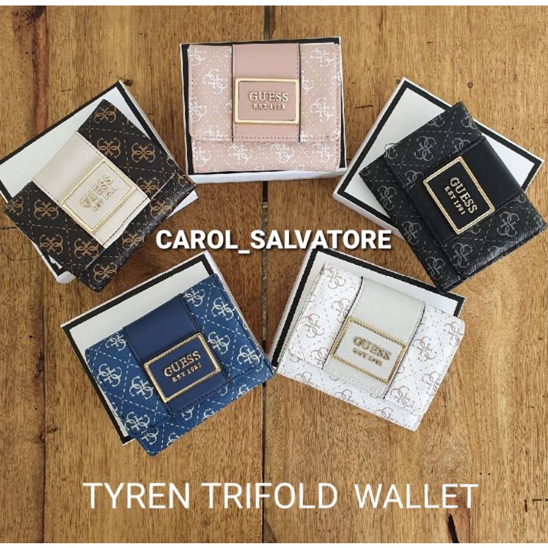 Jual Dompet Gs tyren trifold dompet lipat gb free box | Shopee Indonesia