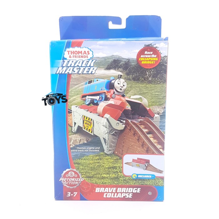 Jual Thomas & Friends Track Master Brave Bridge Collapse Track Pack ...
