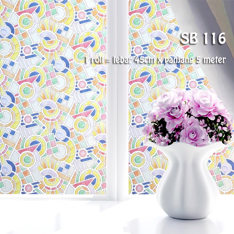 Jual SUNBLAST STIKER KACA UK 45CM X 5 METER SB 116 JENDELA PINTU ...