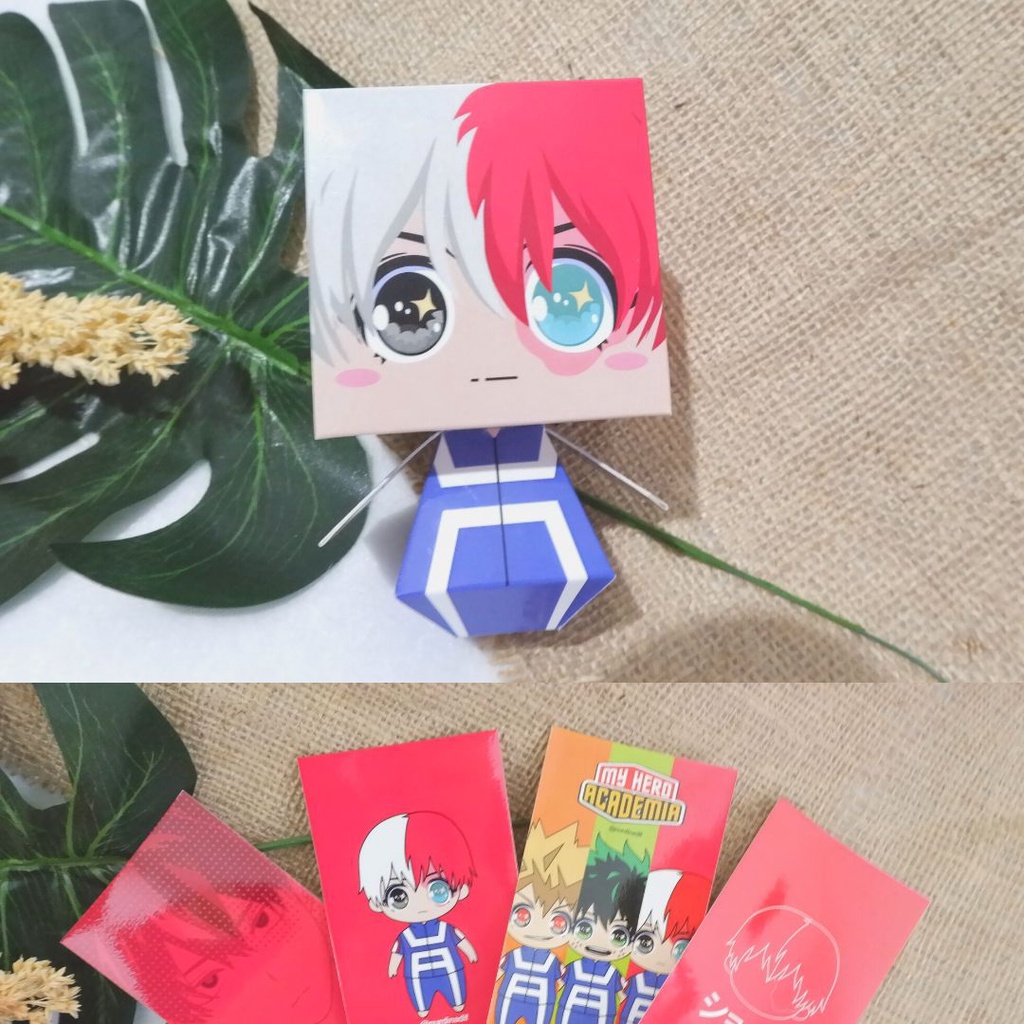 Jual Paper Craft Anime Edisi Boku No Hero Midoriya Deku Bakugo Katsuki ...