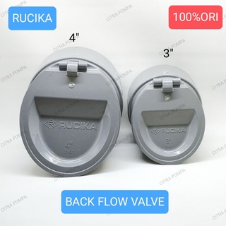 Jual RUCIKA BACK FLOW VALVE 3" dan 4 "/ ANTI TIKUS MASUK pipa pvc ...