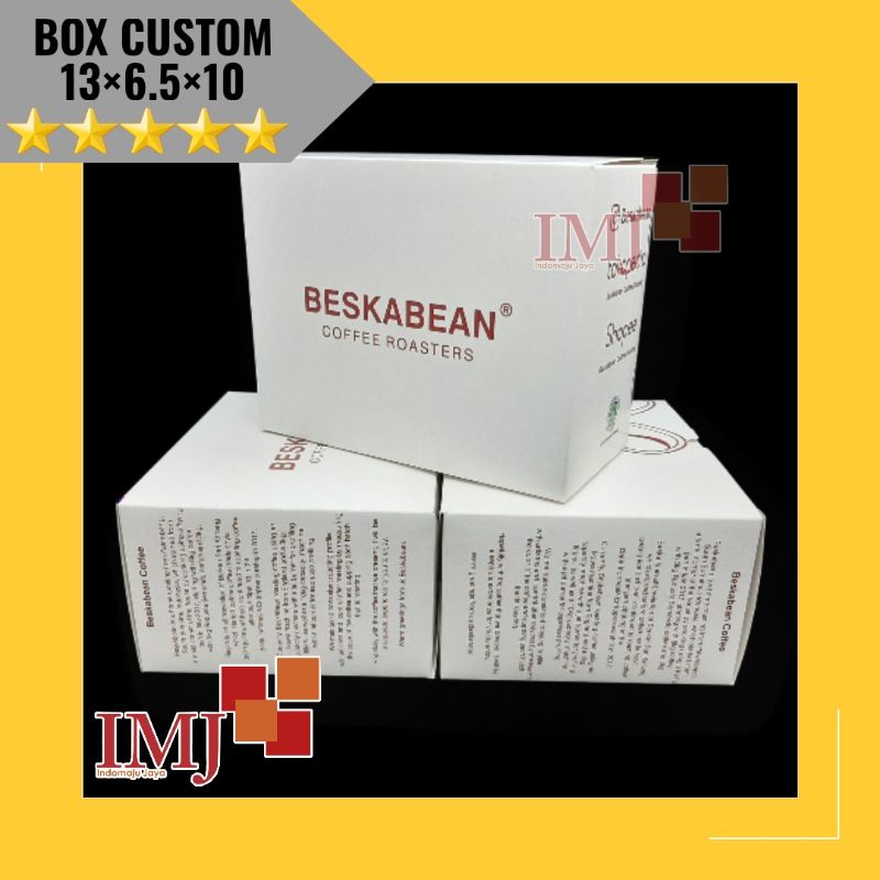 Jual BOX COFFEE CUSTOM 13x6,5x10 BOX KOPI CUSTOM 13×6,5×10 KARDUS ...