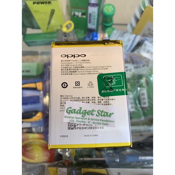 Jual BATRE BATERAI BATTERY OPPO A53 / OPPO A93 BLP805 BLP 805 | Shopee ...