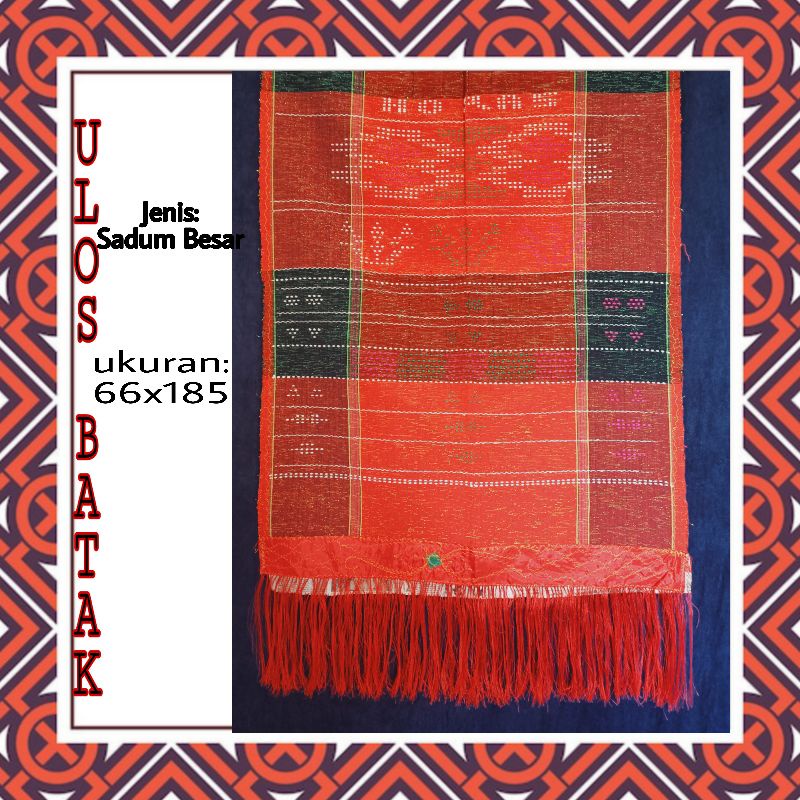 Jual ULOS SADUM CANTIK/ulos Batak Toba ukuran sedang | Shopee Indonesia