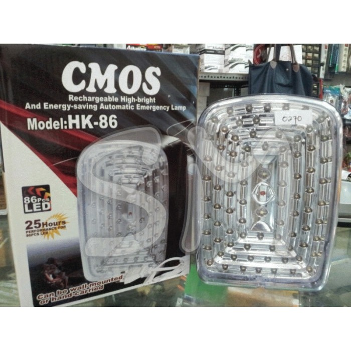 Jual Lampu emergensi emergency light CMOS HK-86 | Shopee Indonesia