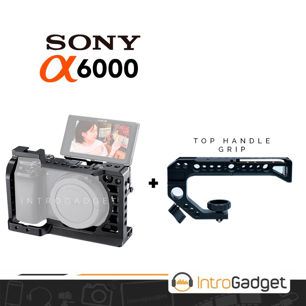 Jual Cage Rig Sony A6000 A6300 A6400 A6500 SmallRig UURig Andoer Plate ...