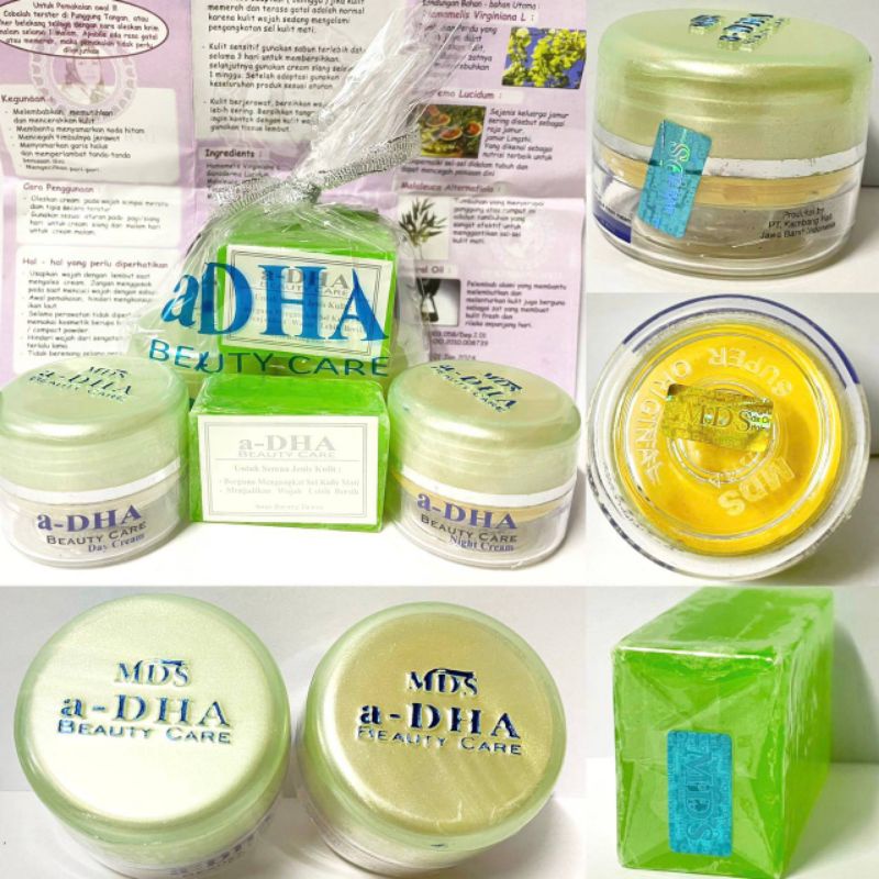Jual DHA ORI HOLO MDS HIJAU (1 set isi 2 sabun) | Shopee Indonesia