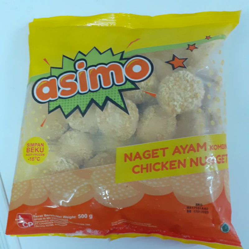 Jual Asimo Chiken Nugget kombinaai 500gr | Shopee Indonesia