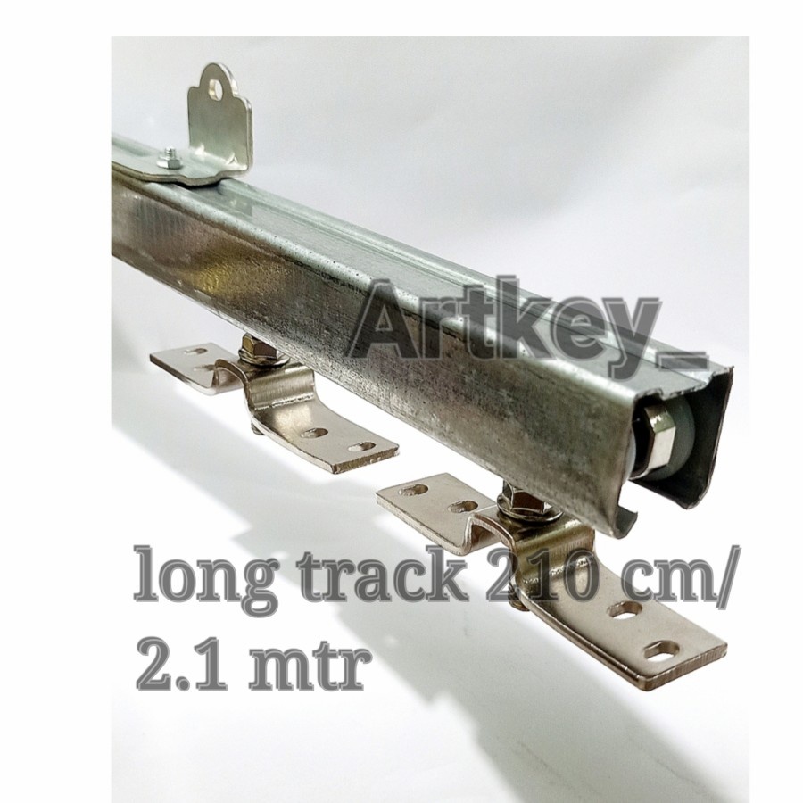 Jual REL PINTU SLIDING/GESER GALVANIS/BESI TEBAL PANJANG 2.1 METER/210 ...