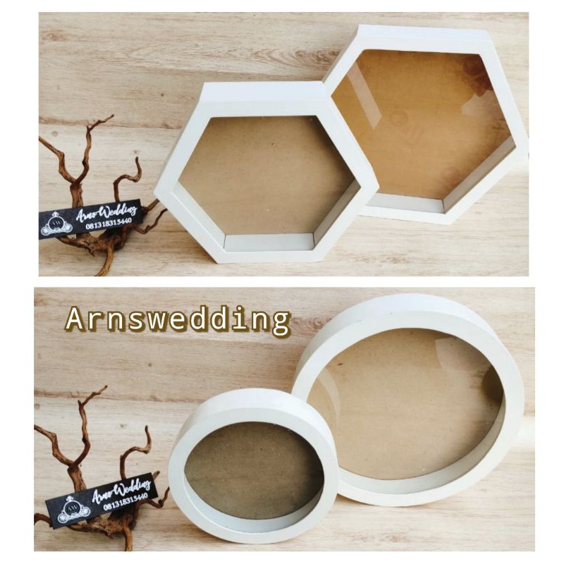 Jual Bingkai Hexa Bingkai Limas Bingkai Segi 6 Bingkai Bulat Frame ...
