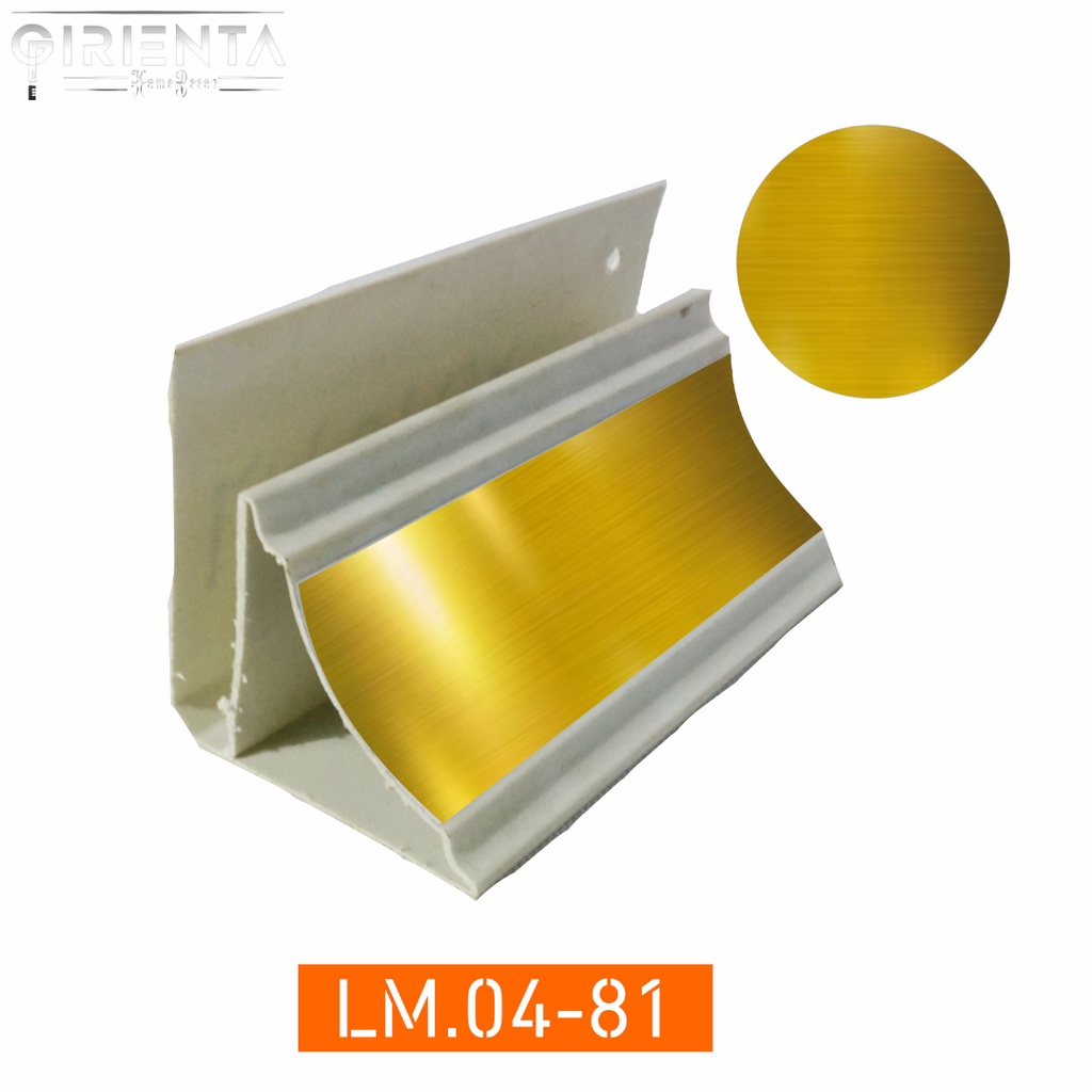 Jual List Plafon PVC LM 04-81 Modern Panjang 3,6 m | Shopee Indonesia