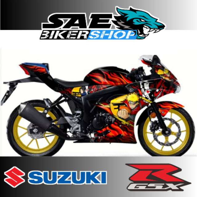 Jual DECAL STICKER STIKER GSX R 150 FULLBODY ANIME NARUTO | Shopee ...