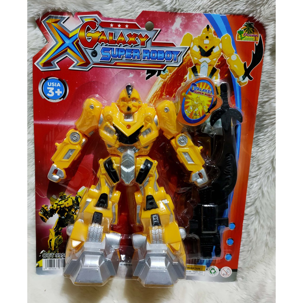 Jual mainan anak robot galaxy | Shopee Indonesia
