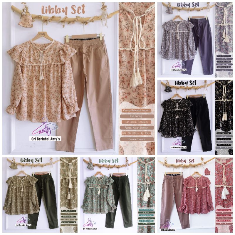 Jual libby set dan libby set #2 | Shopee Indonesia