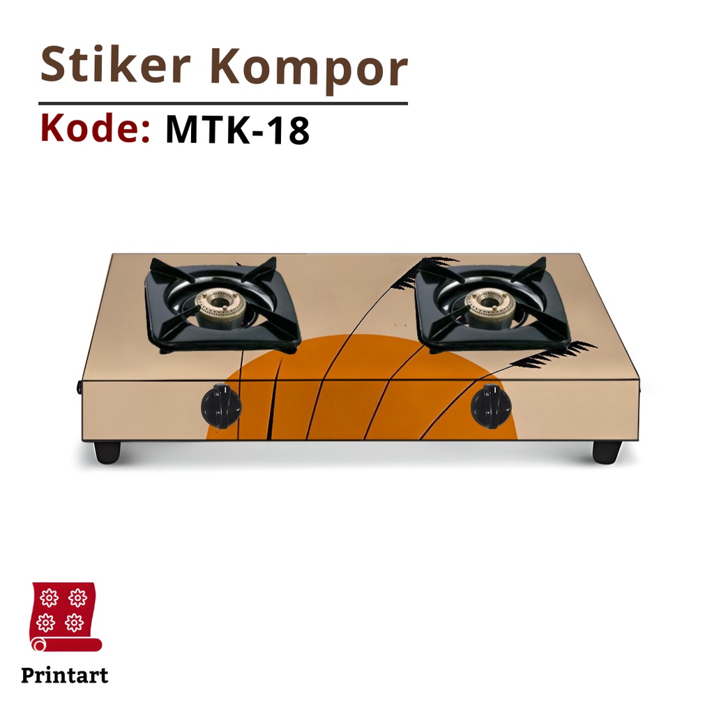 Jual Stiker Kompor 1 Tungku dan Sticker Kompor 2 Tungku Motif Minimalis ...