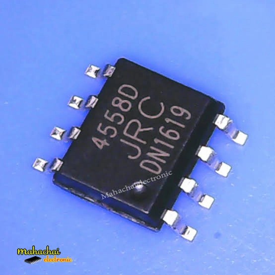 Jual 4558D JRC SMD NJM4558D JRC4558D IC Dual Operational Amplifier Sop ...