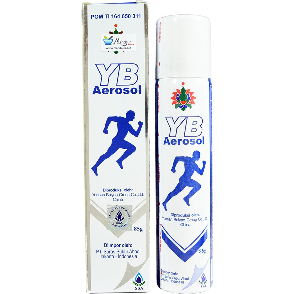 Jual Obat China Yunnan Baiyao - YB Aerosol 85g Spray - Obat Keseleo ...