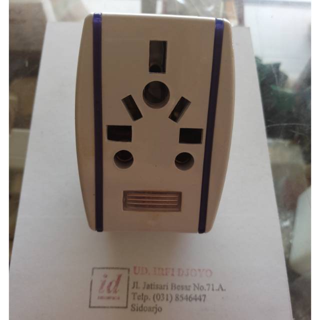 Jual Te Multi / Te Listrik / Oversteker / Steker Tiga Loyal | Shopee ...