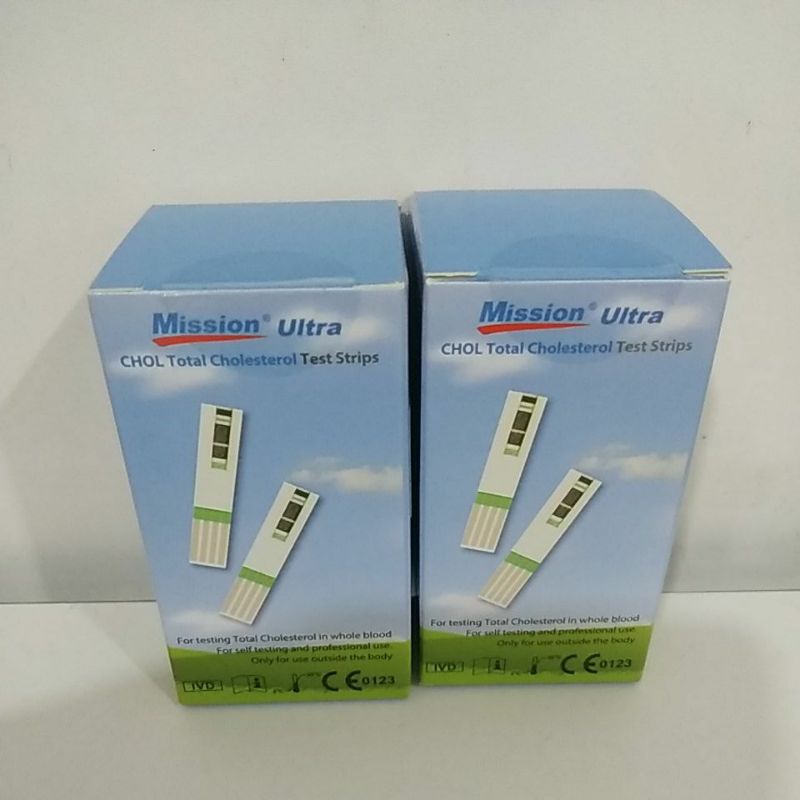 Jual STRIP MISSION ULTRA CHOLESTEROL ISI 25 TEST STRIP | Shopee Indonesia