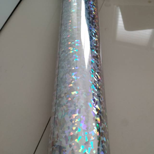 Jual STICKER HOLOGRAM MOTIF PECAH KACA 20CM X 1 METER | Shopee Indonesia