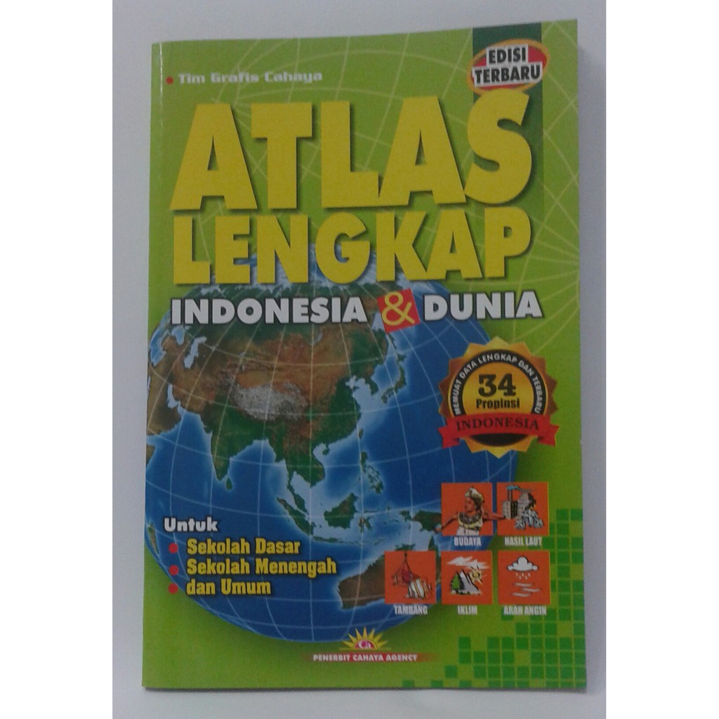Jual ATLAS LENGKAP INDONESIA & DUNIA (ATLAS KECI) | Shopee Indonesia