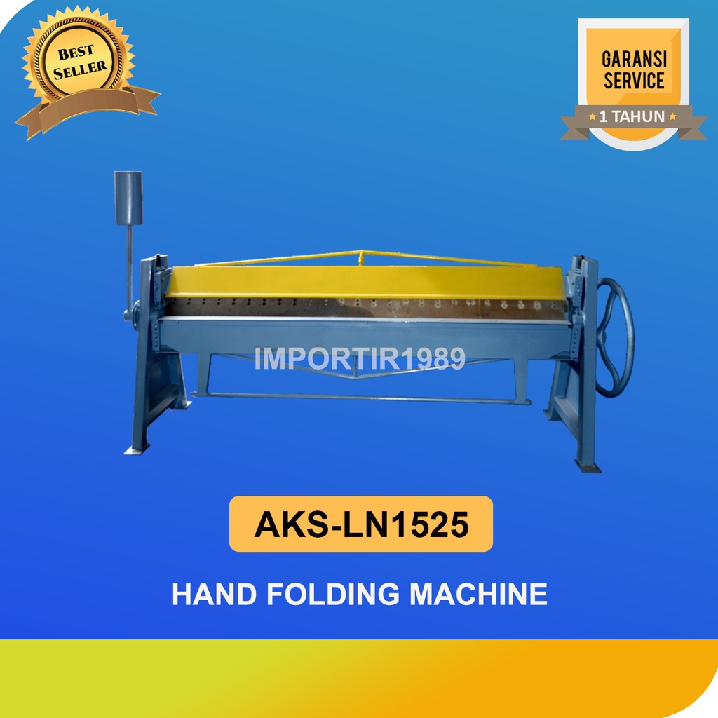 Jual Mesin Penekuk Tekuk Plat Manual 1,5x2500mm Hand Folding LN1525 ...