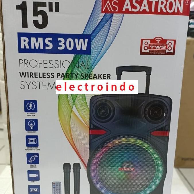 Jual Speaker Portable Asatron 15 Inch New Asatron (LIVERPOOL) | Shopee ...