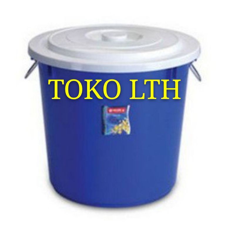 Jual EMBER TUTUP 50 LITER LION STAR PLASTIK GAGANG KAWAT TONG AIR EMBER BESAR | Shopee Indonesia