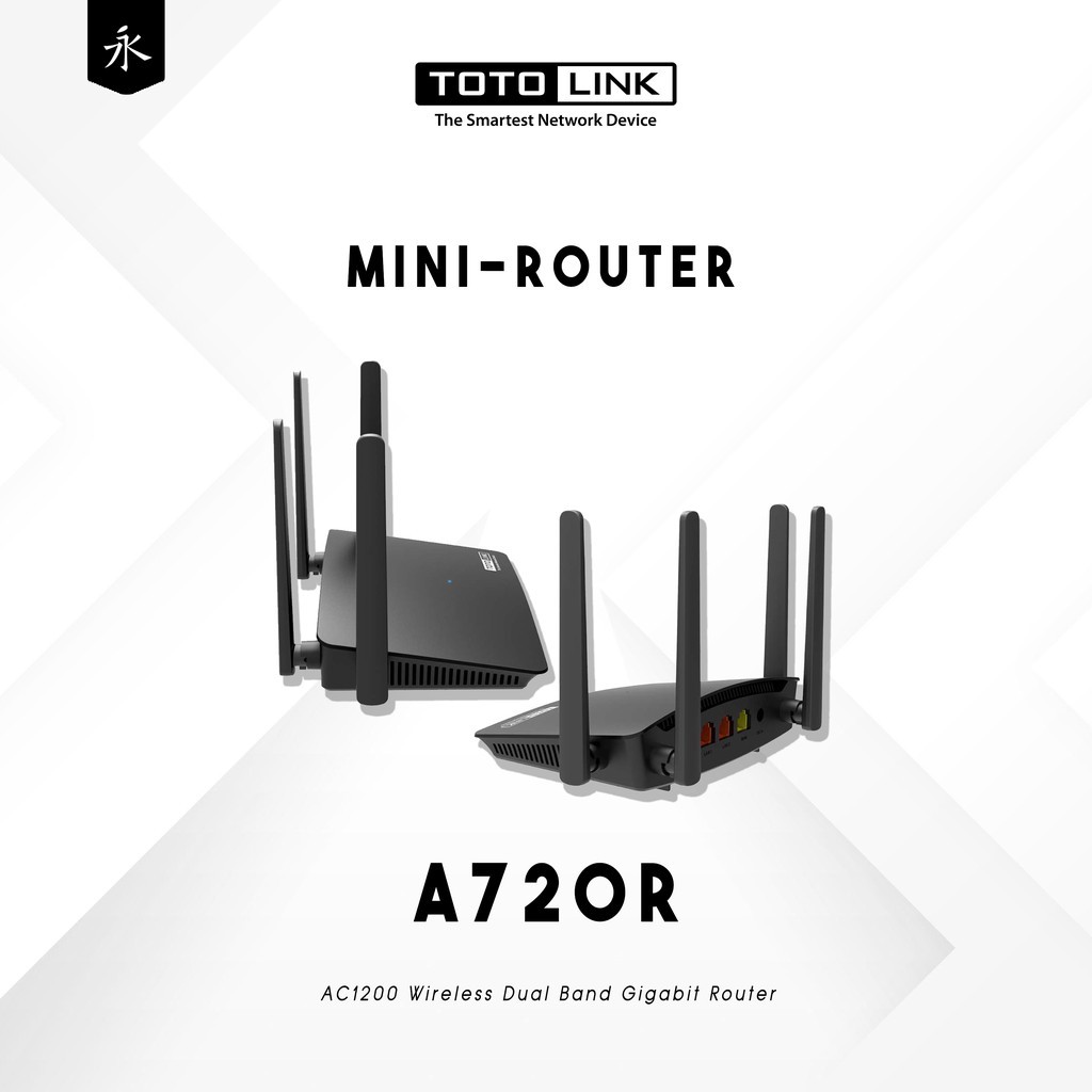 Jual TOTOLINK A720R AC1200 Wireless Dual Band Router | Shopee Indonesia