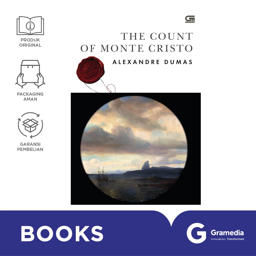 Jual Classics: The Count of Monte Cristo (Alexandre Dumas)-Lelang ...