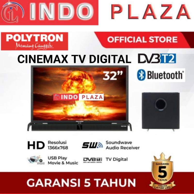 Jual TV POLYTRON 32 NEW DIGITAL SOUNDBAR PLD-32BV1558 (khusus Medan) | Shopee Indonesia