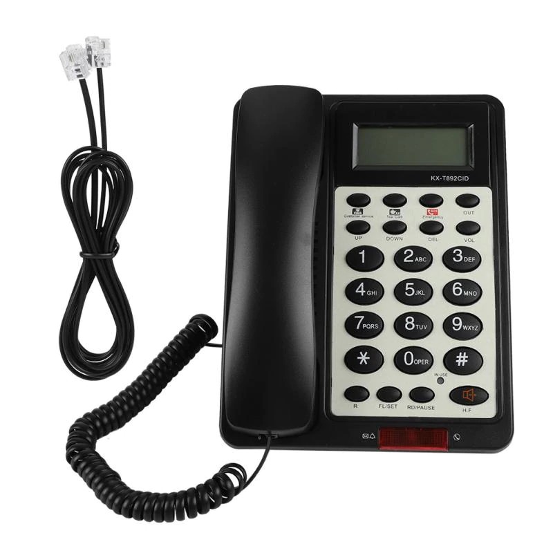 Jual KX-T892 Home Hotel Wired Corded Desktop Wall Phone Office Landline Telephone | Shopee Indonesia